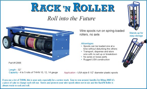 Pictures of Cable dolly or cable dolly Jr. | Electrician Talk